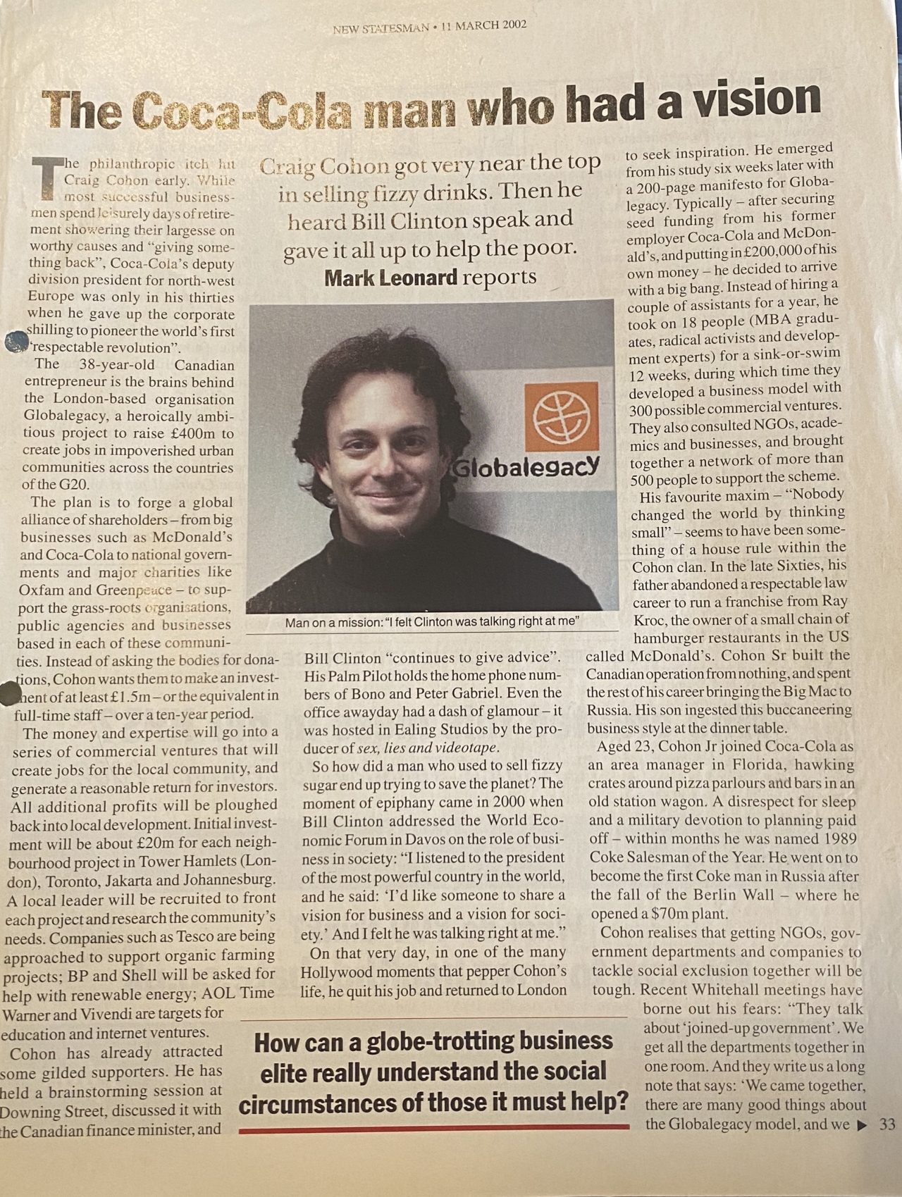 Archive - Craig Cohon